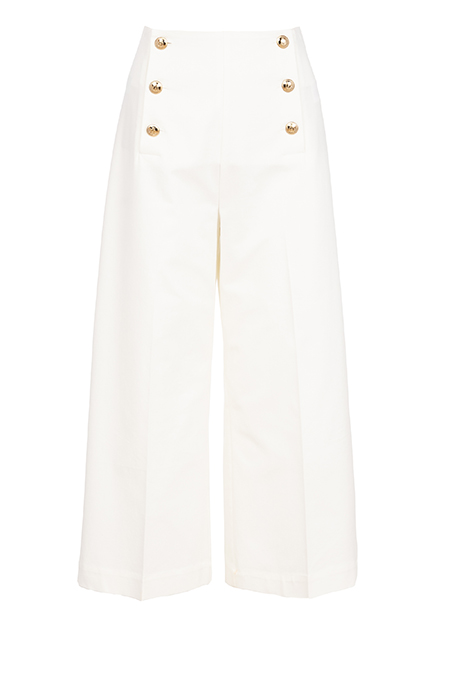 Kilote širokih nogavica sa ukrasnim dugmićima | Tiffany Production